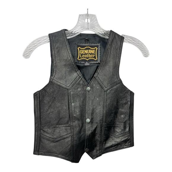 Biker Leather | Jackets & Coats | Genuine Leather Kids Custom Biker ...